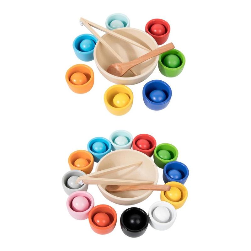 Balls in Cups Montessori Toys with Cups and Balls Nice Gift Learning ...