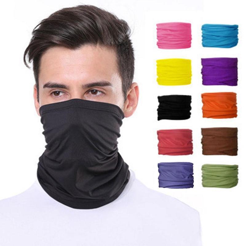 Tudung Tiub Menunggang, Bahan Sutera Ais Musim Panas, Perlindungan ...