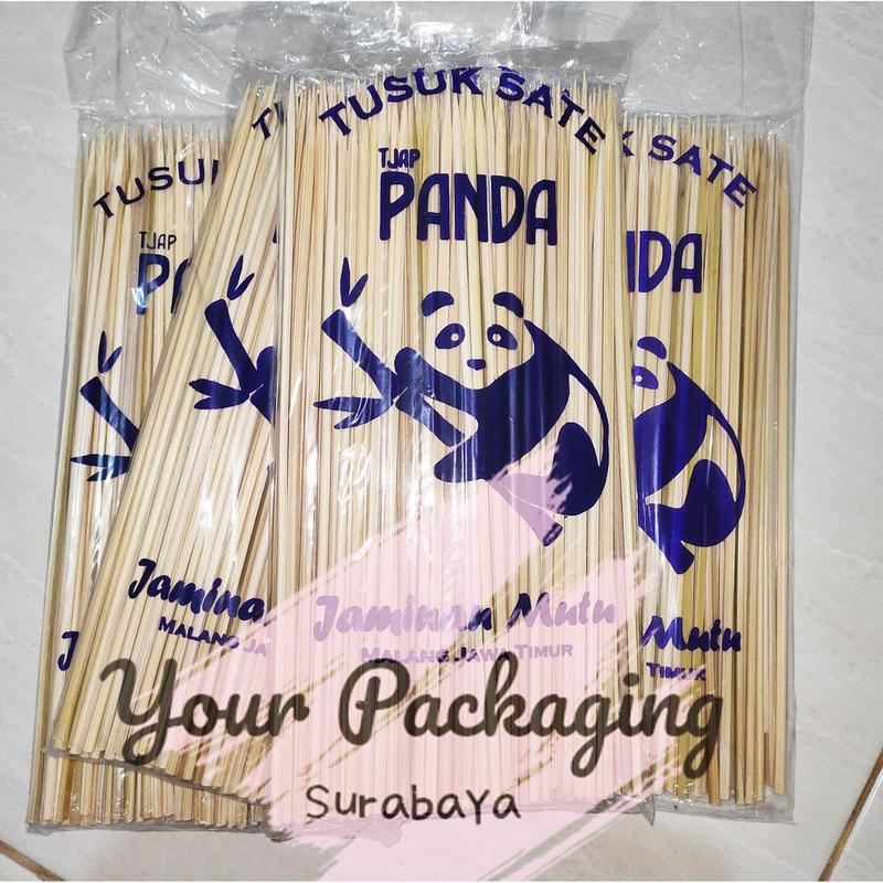 Tusuk Sate Bambu Cap Panda @200 GRAM - Shop | Tokopedia
