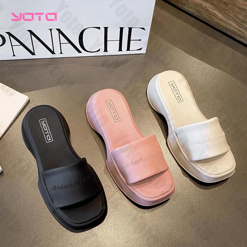 [YOTO] Slippers for female outerwear: 2023 summer new thick soles ...