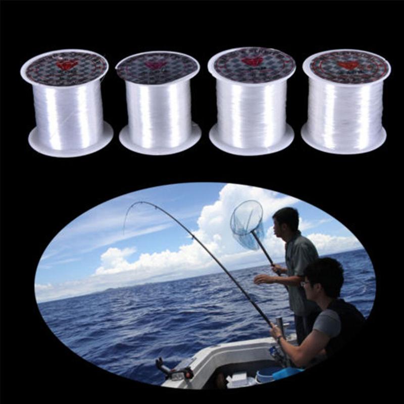 Strong 0.2mm-0.6mm Fishing Lines Strong Fish Wire Thread Monofilament ...