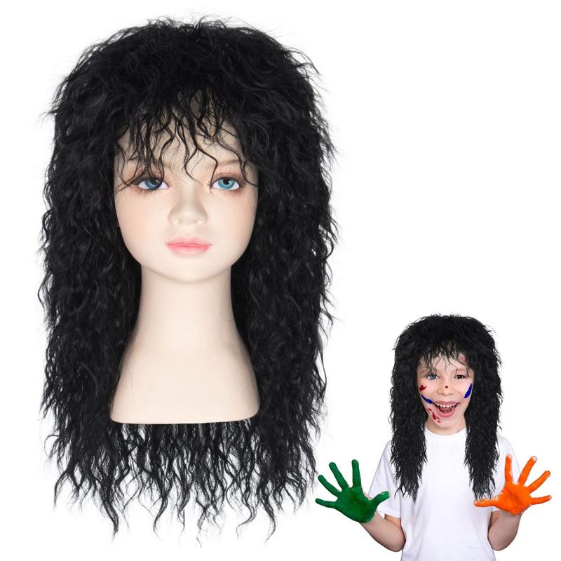rambut kanak rock wig retro wig rambut retro vintage wig 60s - TikTok ...