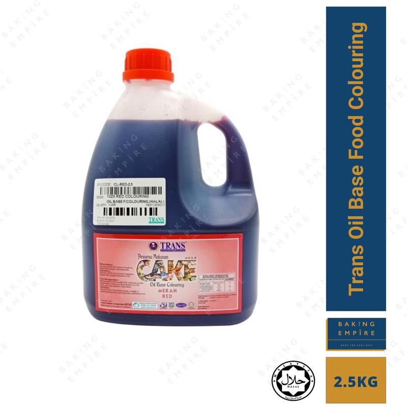 Trans Oil Base Food Colouring 2.5kg - TikTok Shop Malaysia