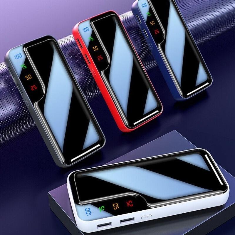 【PUFF Sport】 Power Bank 50000mAh PowerBank Mirror Screen Portable ...
