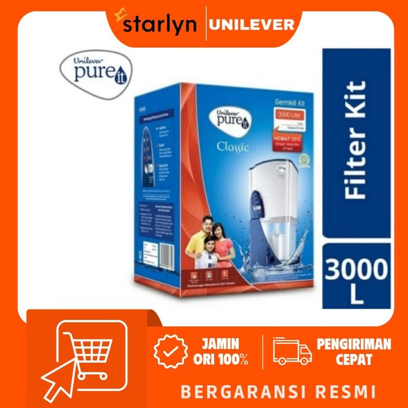 Refill Pureit Germkill Kit 3000 L Pure It Germ Kill GKK Classic 3000L ...