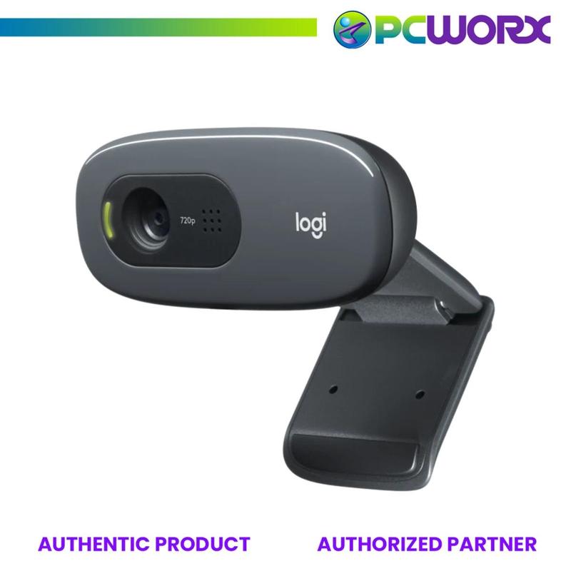 Logitech C270 HD Webcam,HD 720p/30fps,Widescreen HD Video Calling,HD ...