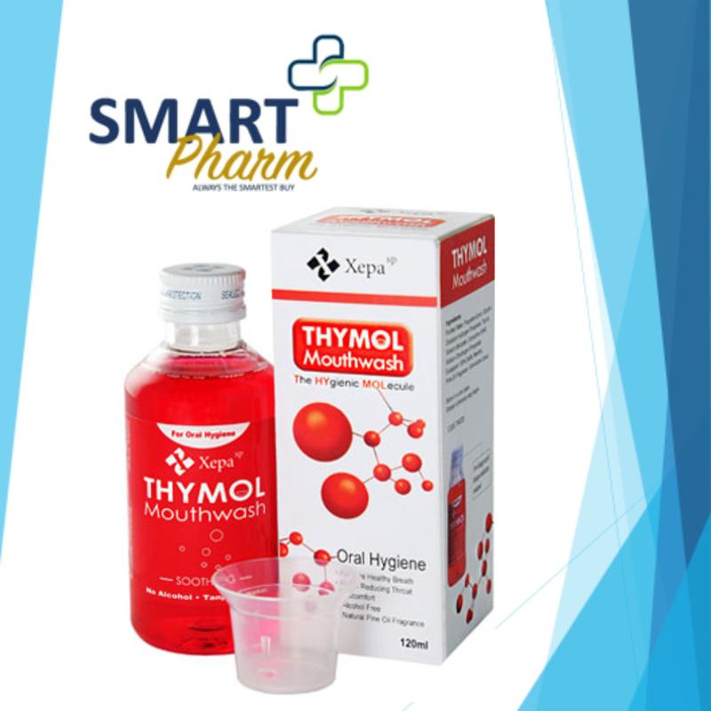 XEPA THYMOL MOUTHWASH 120ML EXP08/2027 - TikTok Shop Malaysia