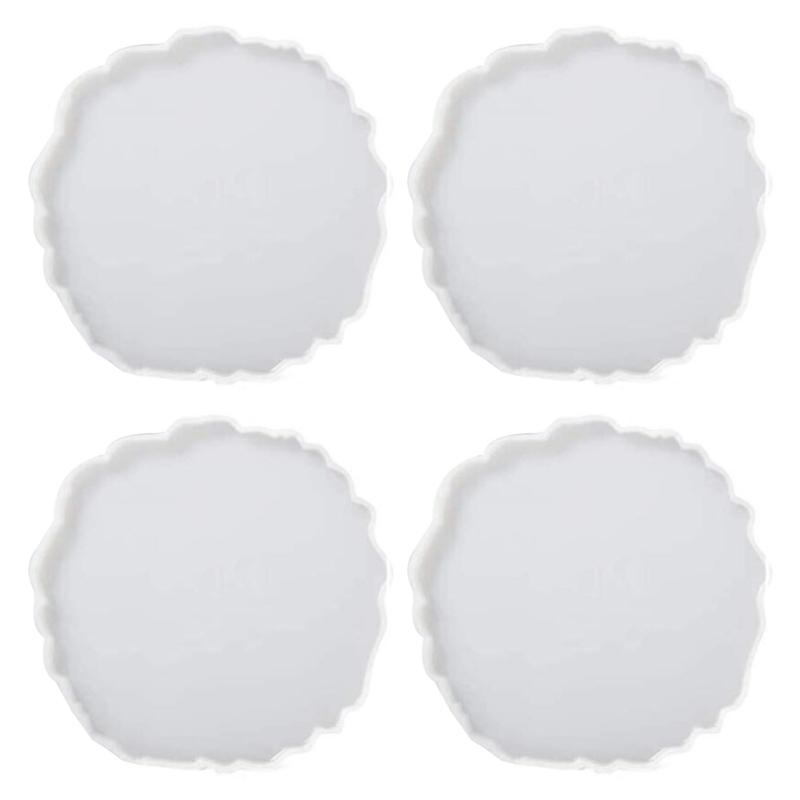 YIG8 4 keping / set acuan coaster batu akik kristal, pad cawan - TikTok ...