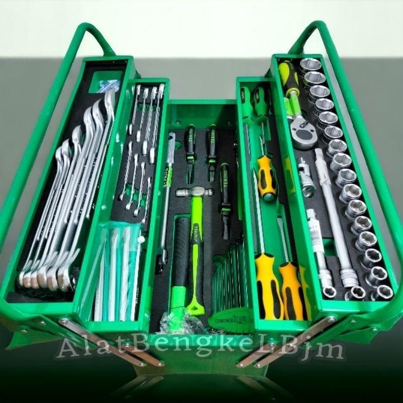 TOOL KIT SET "TEKIRO" 66PCS ||TOOL BOX SET/MECHANIC TOOL SET 66 PCS ...