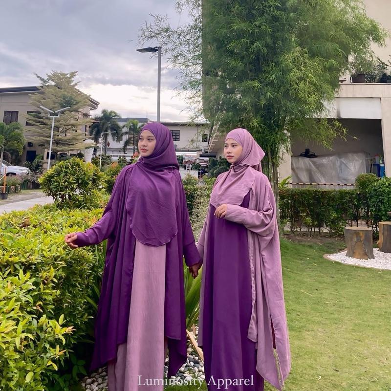 Junic 3in1 set (Hijab, Sleeveless Dress, Blazer) - TikTok Shop Philippines