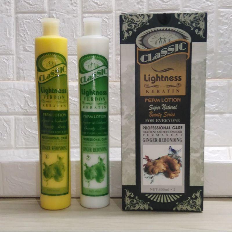 lightness ginger rebonding keratin (800ml) set Conditioner Haircare ...