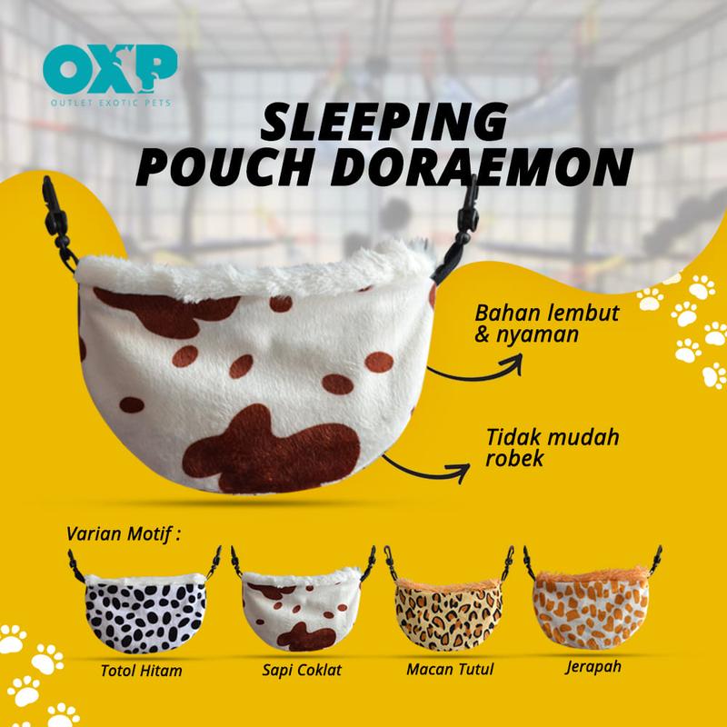 Sleeping Pouch Model Doraemon Sugar Glider - Shop | Tokopedia