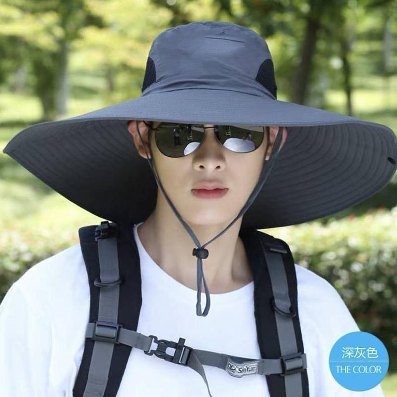 Topi Matahari Brim Lebih Besar, Praktikal Berbilang Adegan, Topi ...