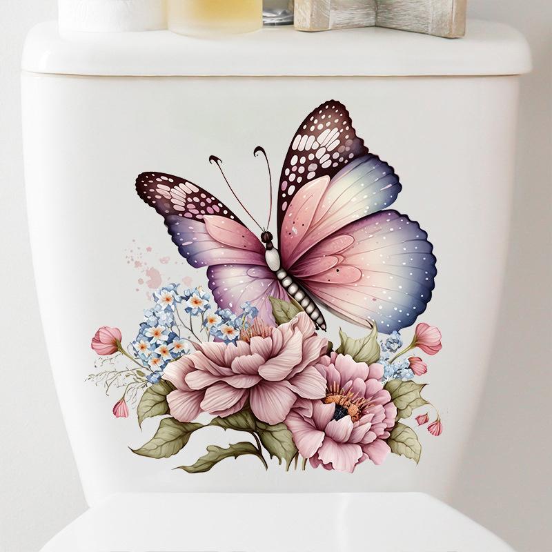 Pelekat Dinding, Rama-rama, Tumbuhan dan Bunga, Pelekat Hiasan - TikTok ...