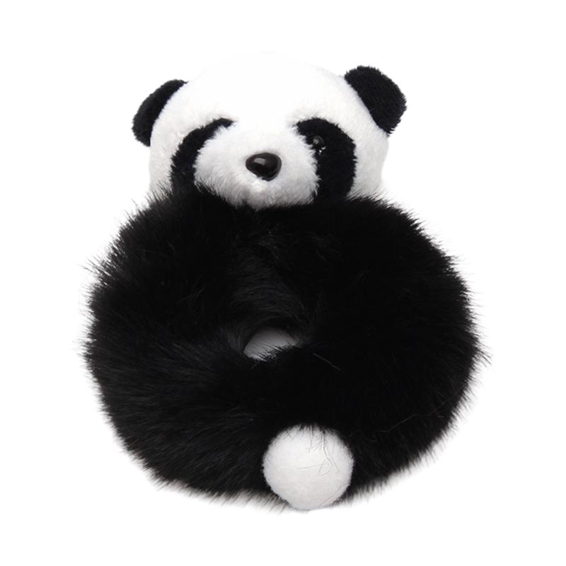 Elastic Hair Ropes Cartoon Animal Hair Bands Lovely Panda Hair - TikTok ...