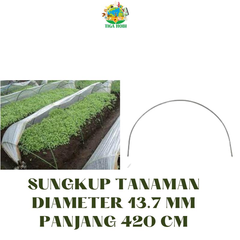 SUNGKUP TANAMAN MODERN PIPE TUNNEL KUALITAS JEPANG 420 CM rangka - Shop ...