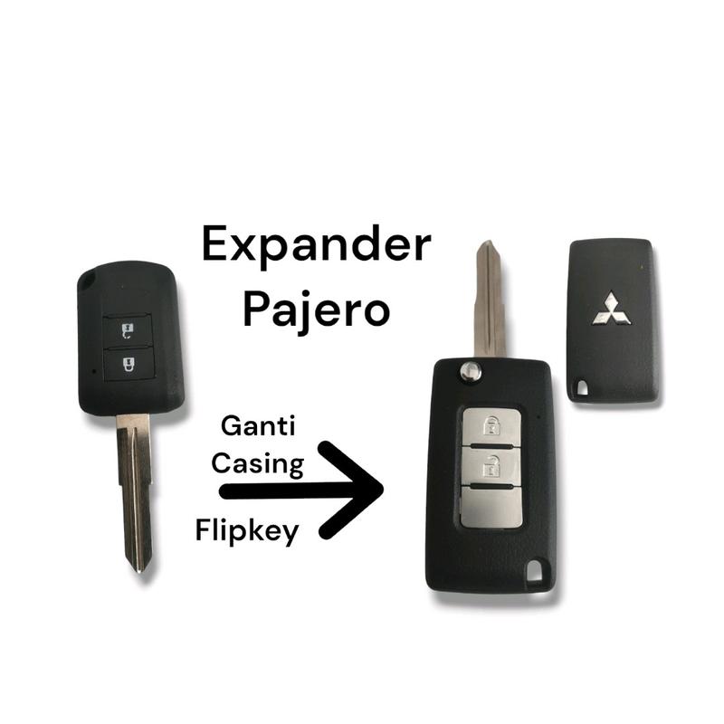 Casing Lipat cover Remot flipkey Kunci mobil Mitsubishi Expander - Shop ...