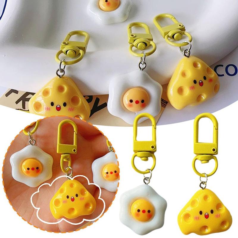 Rantai Kunci Makanan Simulasi, Reka Bentuk Kartun Comel, Termasuk ...