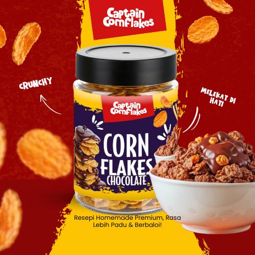 Corn Flakes Chocolate Premium by Captain Corn Flakes - TikTok Shop Malaysia