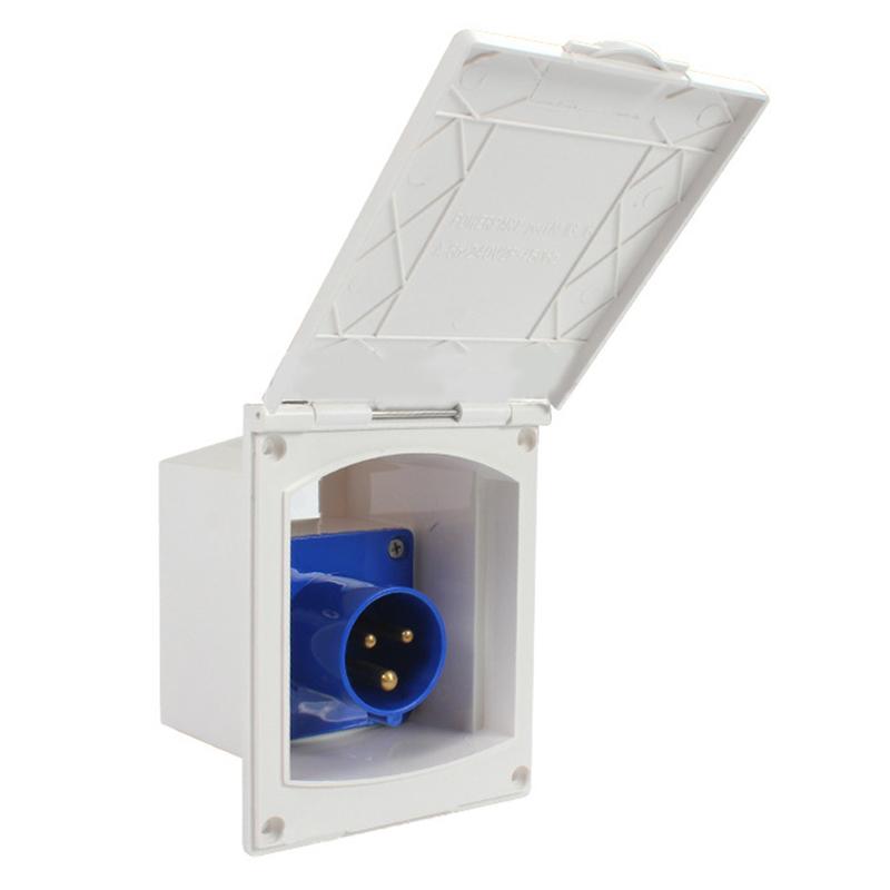 Durable Flush Inlet Socket Mains Hook Up 16/32A External Practical ...