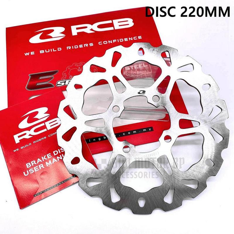 RCB LC135 DISC PLATE DISK MOTOR FRONT DEPAN 220MM 100% ORGINAL - TikTok ...