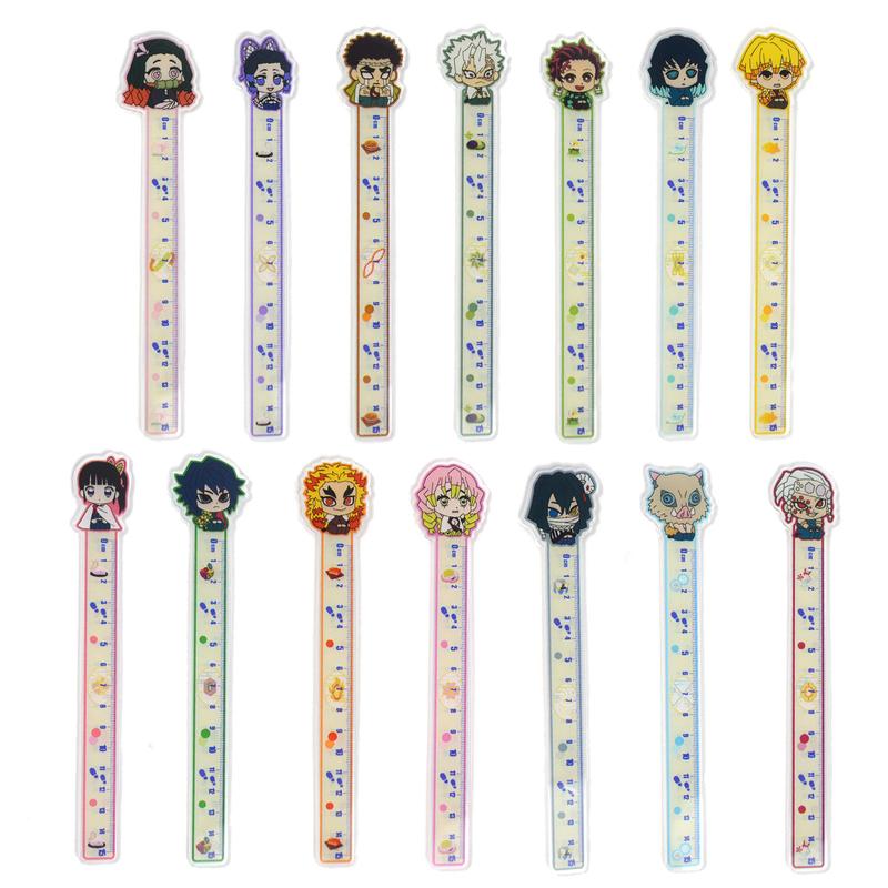 1PCS Anime Demon Slayer Drawing Measurement Ruler - TikTok Shop Singapore