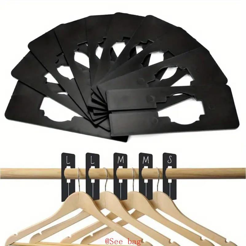 10x Clothing Size Closet Rack Dividers Hangers Drawers Home Closet ...