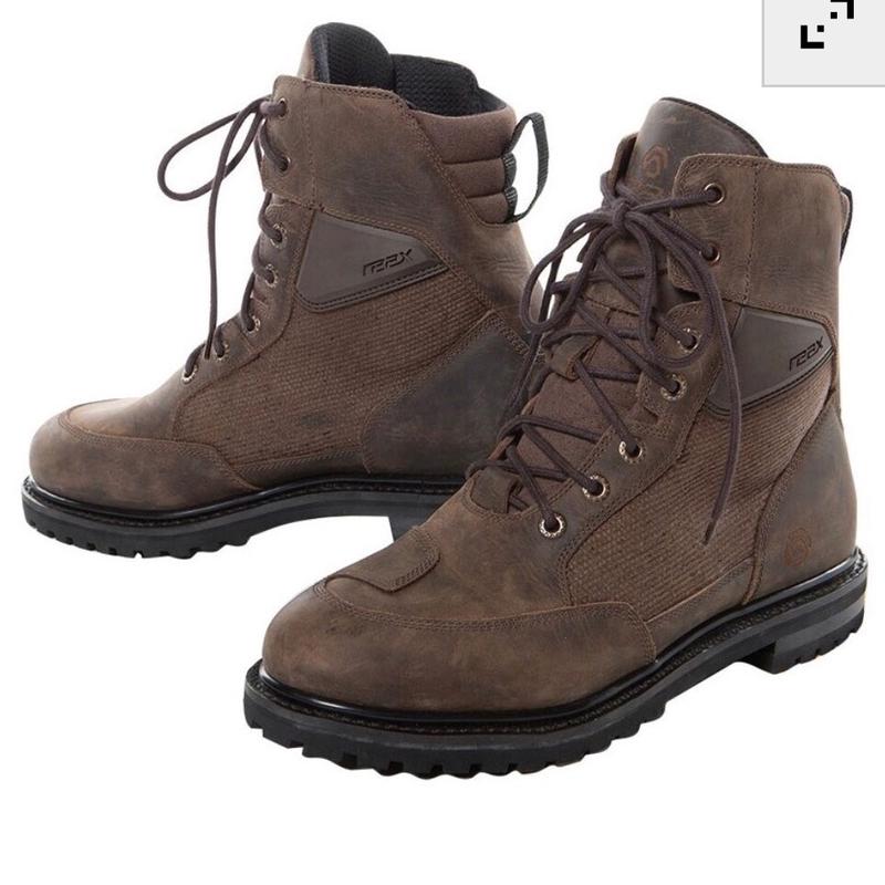 MOTORCYCLE BOOTS MENS (REAX) BRAND SAFETY WORK BOOTS CE APPROVED ...