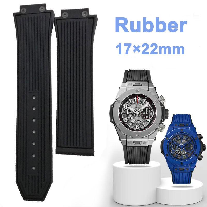 Tali Jalur Jam Tangan Getah Resin, 17mm * 25mm, untuk Hublot - TikTok ...