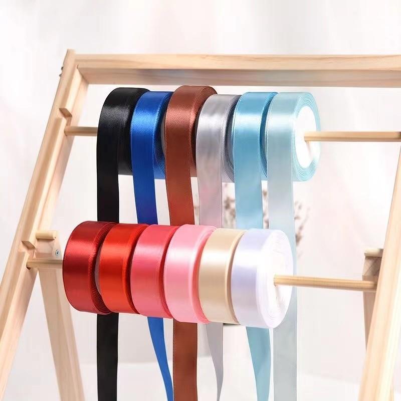 (2cm/25 yards/roll) Satin Ribbon Wholesale Gift Packing Christmas ...