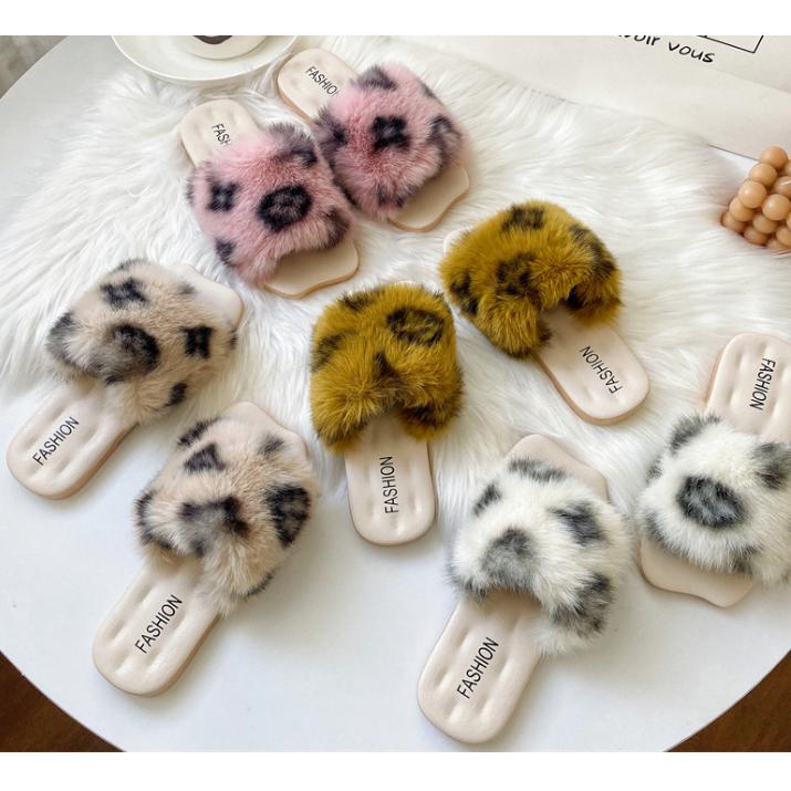 Korea cute kids Girl Princess Plush home slippers sandals Parent-child ...