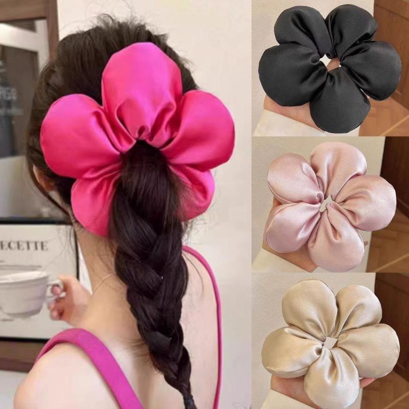 Ikat Rambut Scrunchie Bunga Korea, Gaya Percutian, Ikat Kepala - TikTok ...