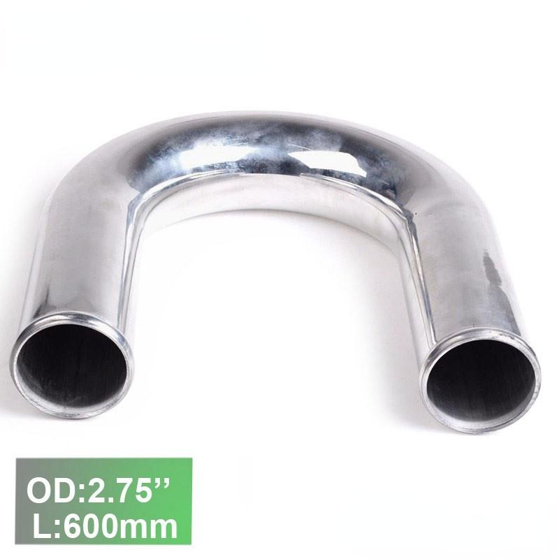 2pcs / unit 70mm 2.75 "180 Darjah Aluminium Turbo Intercoole - TikTok ...