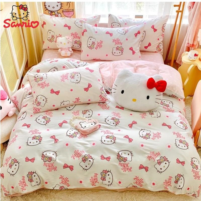 Miniso sanrio princess hellokitty cotton four-piece set household ...