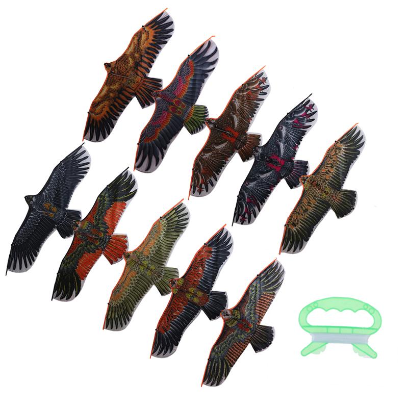 Color Random Outdoor Children Flying Bird Kites 1.1M Flat Eagle ...