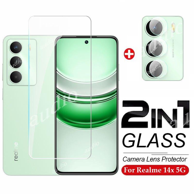 Realme 14x 5G 2In1 Tempered Glass Full Screen Protector Film - TikTok ...