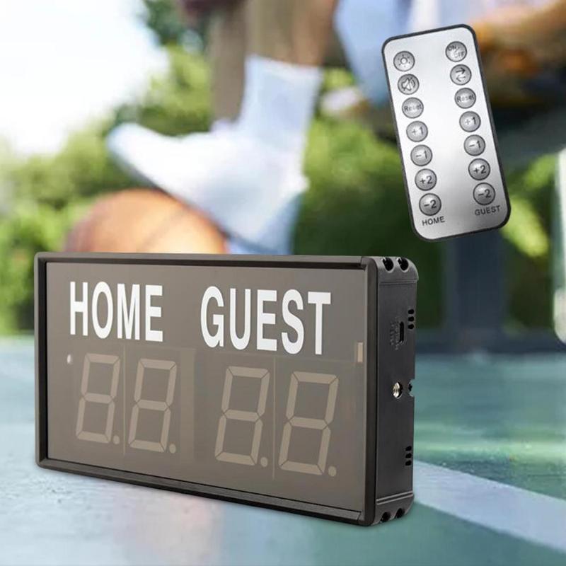Electronic Scoreboard Mini Digital Scoreboard for Outdoor Badminton ...