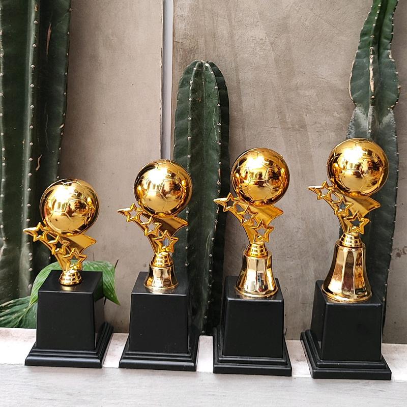 PIALA BOLA JUARA 1 2 3 4 ( isi 4 ) POLOS TANPA TULISAN - Shop | Tokopedia