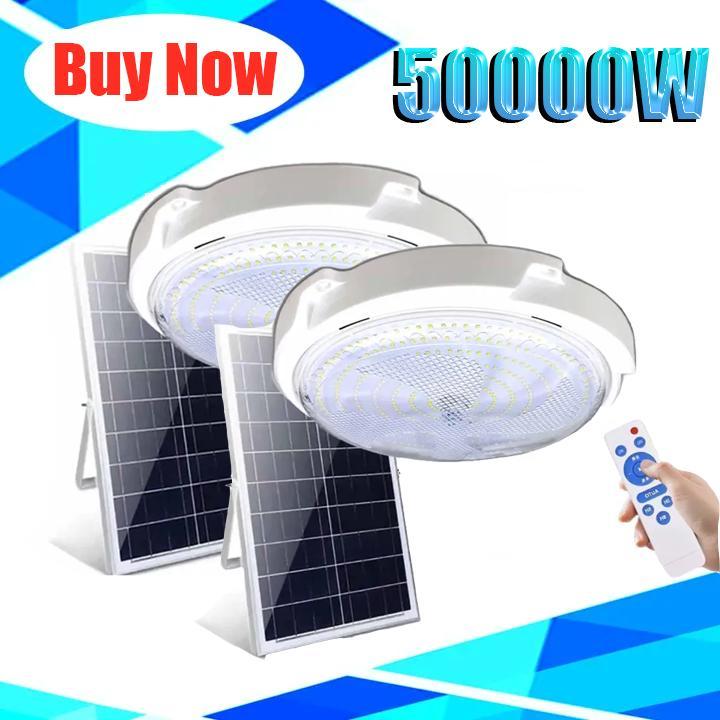BUY 1 TAKE 1 1000W solar ceiling light LED solar lights waterproof ...