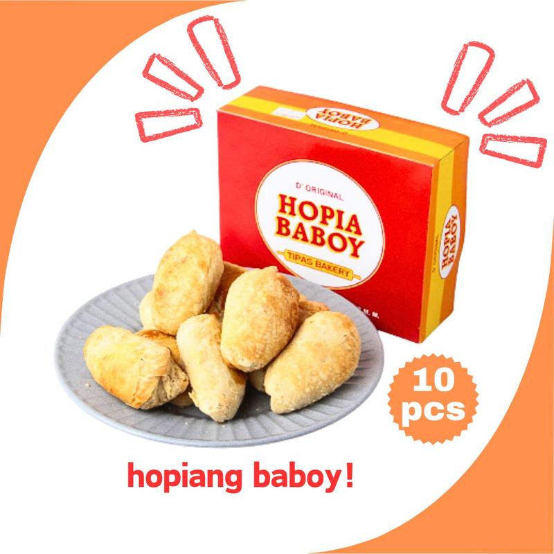 D' ORIGINAL TIPAS SPECIAL HOPIA BABOY 1 BOX FRESHLY BAKED DELICIUOS ...