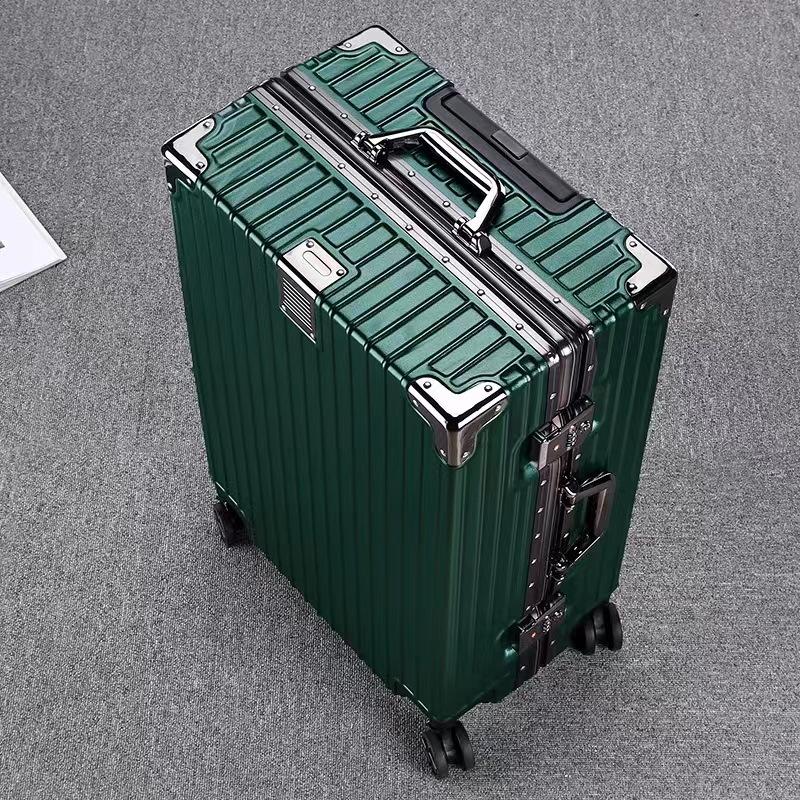Aluminum Frame Luggage Durable Trolley Case Universal Wheel Suitcase ...