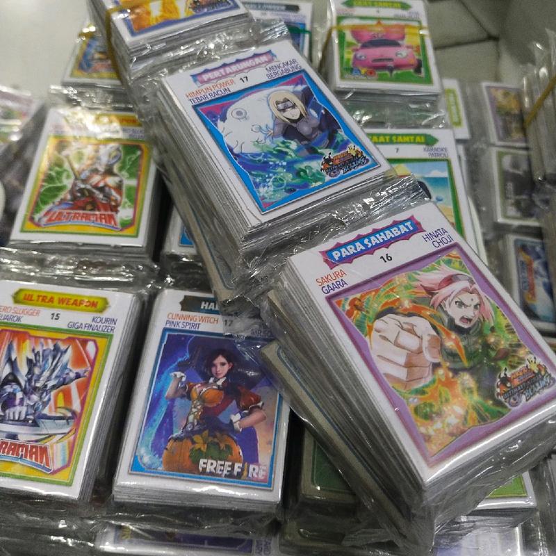 mainan kartu apung kartu kuartet ( isi.6.bungkus x.25.pis ) - Shop ...