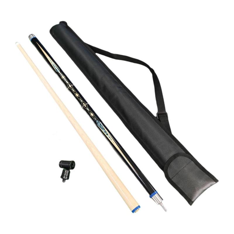 Pool Cue Stick Full Size 58" Portable Segmented Chinese Blac - TikTok ...
