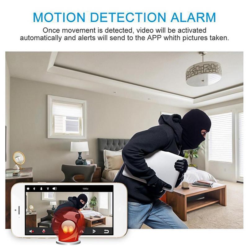 4K Full HD 1080P Mini Ip Cam XD WiFi Night Vision Camera IR-CUT ...