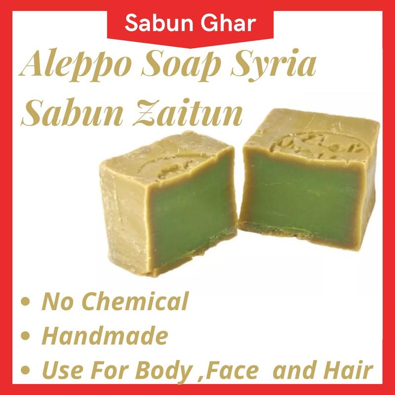 Sabun Ghar Aleppo Soap sabun syria laurel soap Organic - TikTok Shop ...