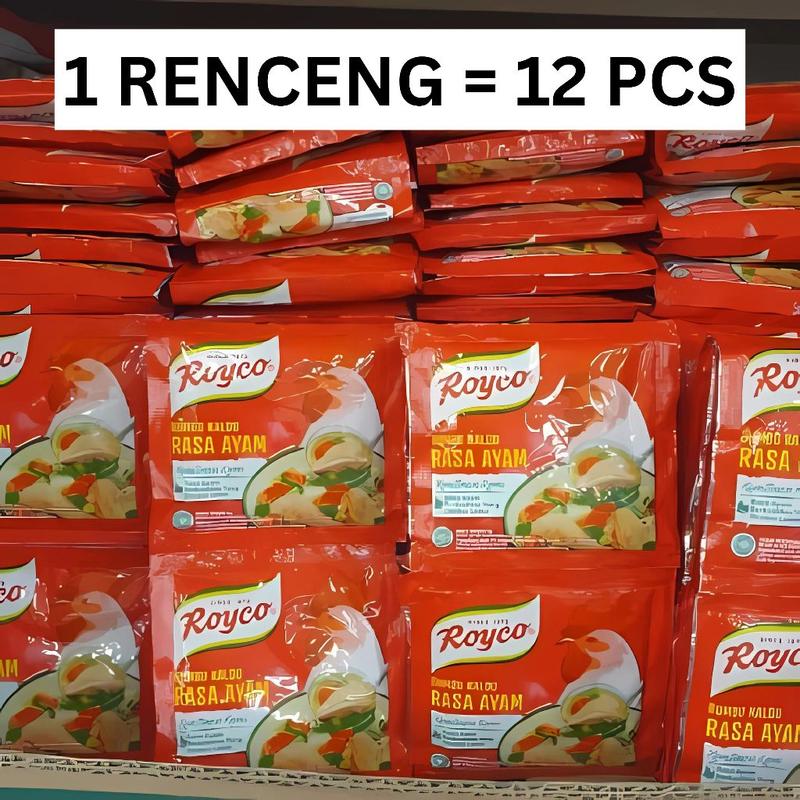 ( 1 Renceng = 12 PCS ) Royco bumbu penyedap sachet kaldu aya - Shop ...