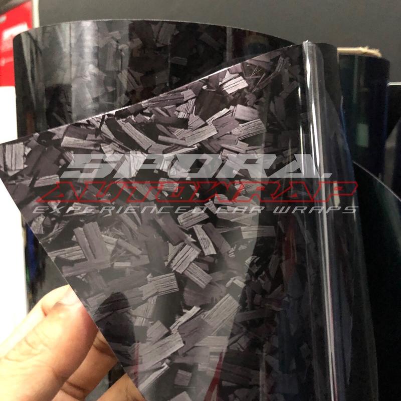 Sticker Forged Carbon Real Super Glossy - Shop | Tokopedia