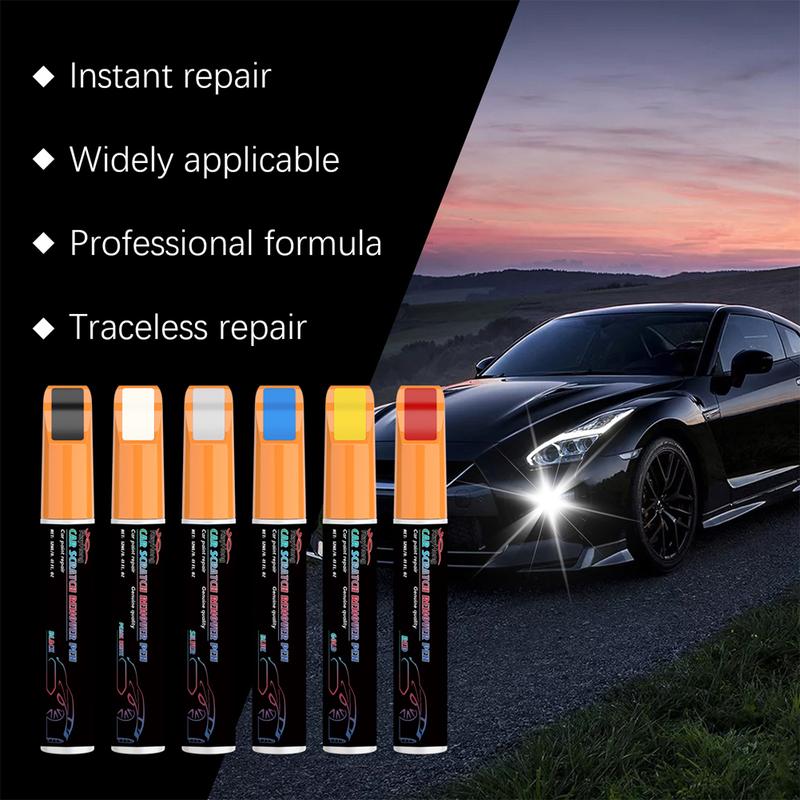 Car Colorful Scratch Repair Pen Car Repair Paint Pen Quick Recovery ...