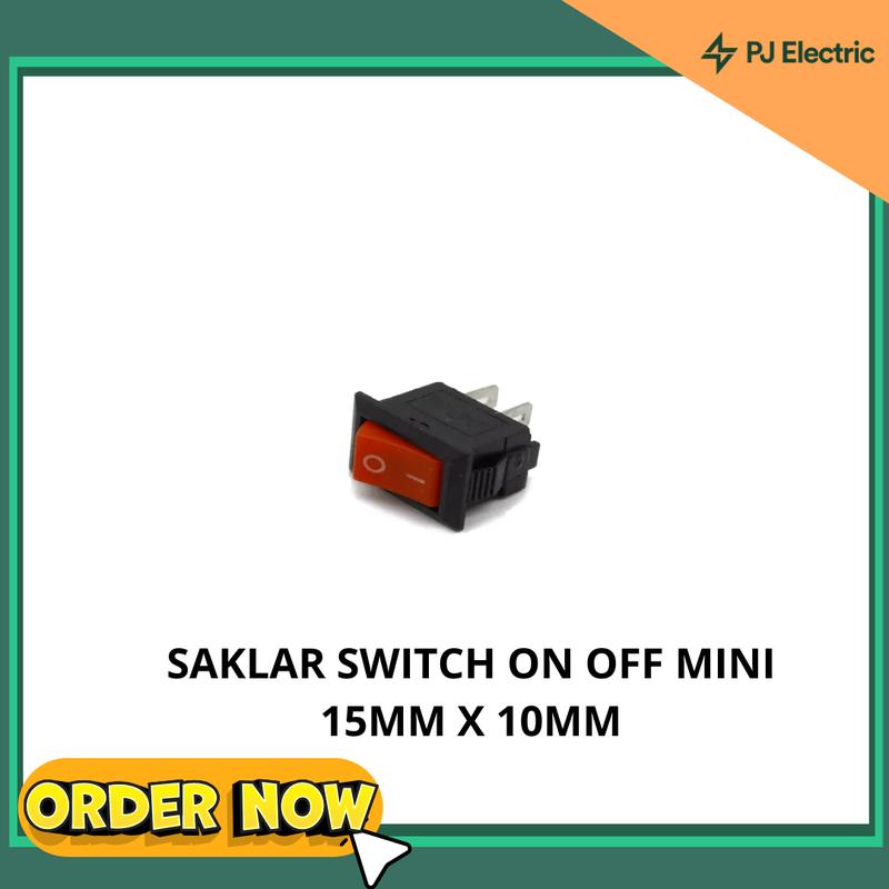 SAKLAR SWITCH ON OFF MINI 15MM X 10MM - Shop | Tokopedia