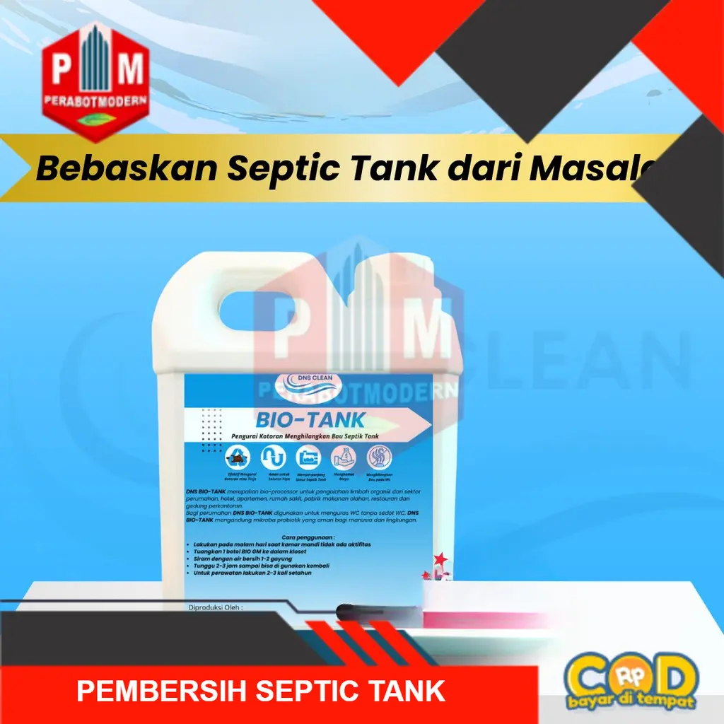 DNS Bio Tank Solusi Septictank WC Penuh Tanpa Sedot Pengurai Bakteri ...